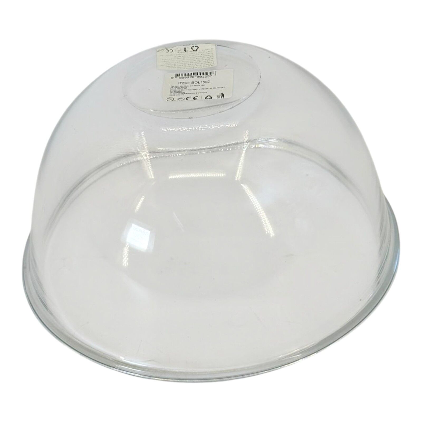 Bol din sticlă yena transparentă pentru servire și preparare alimente ...