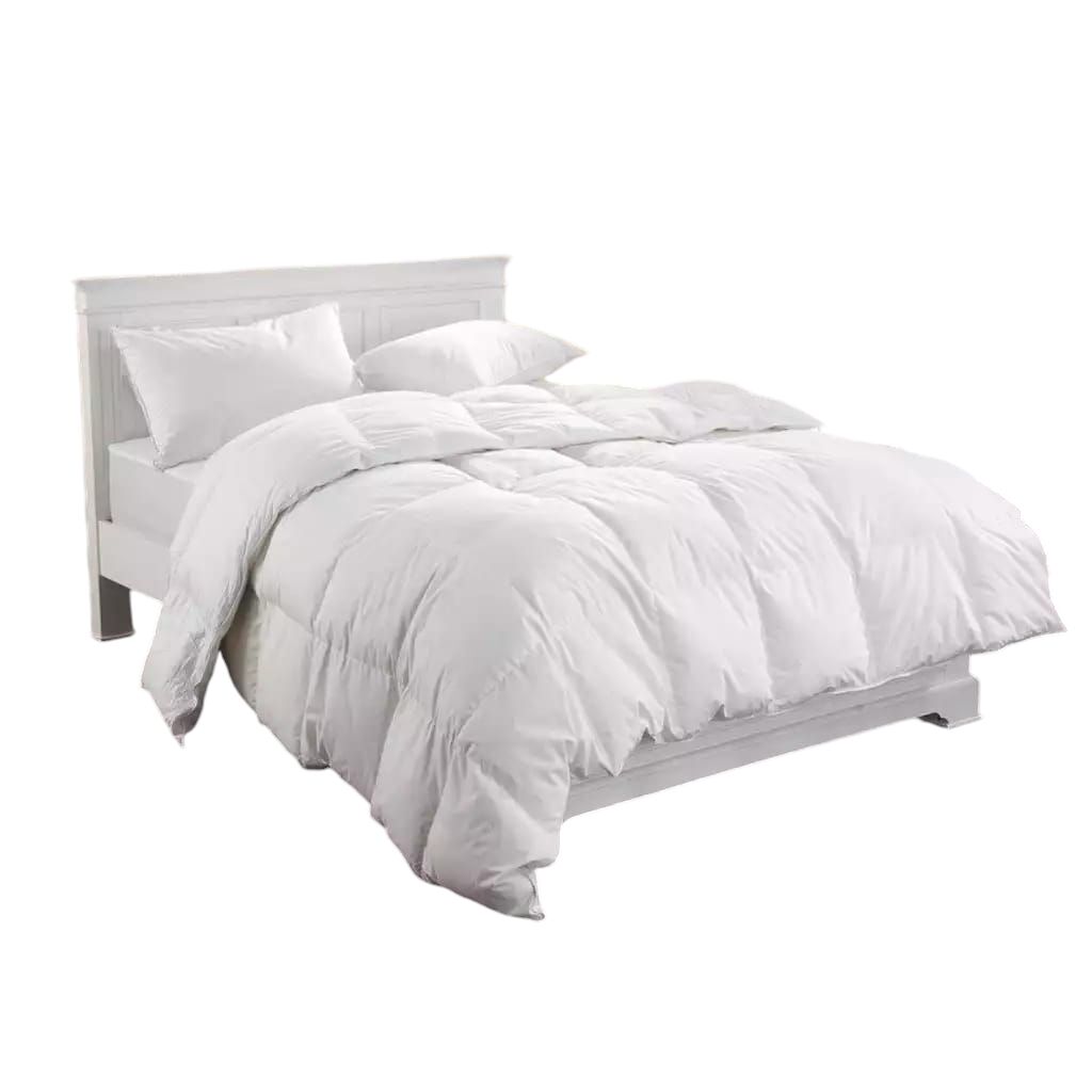 Pilotă pentru pat din puf siliconizat 140 x 200 cm, greutate 300 g ...